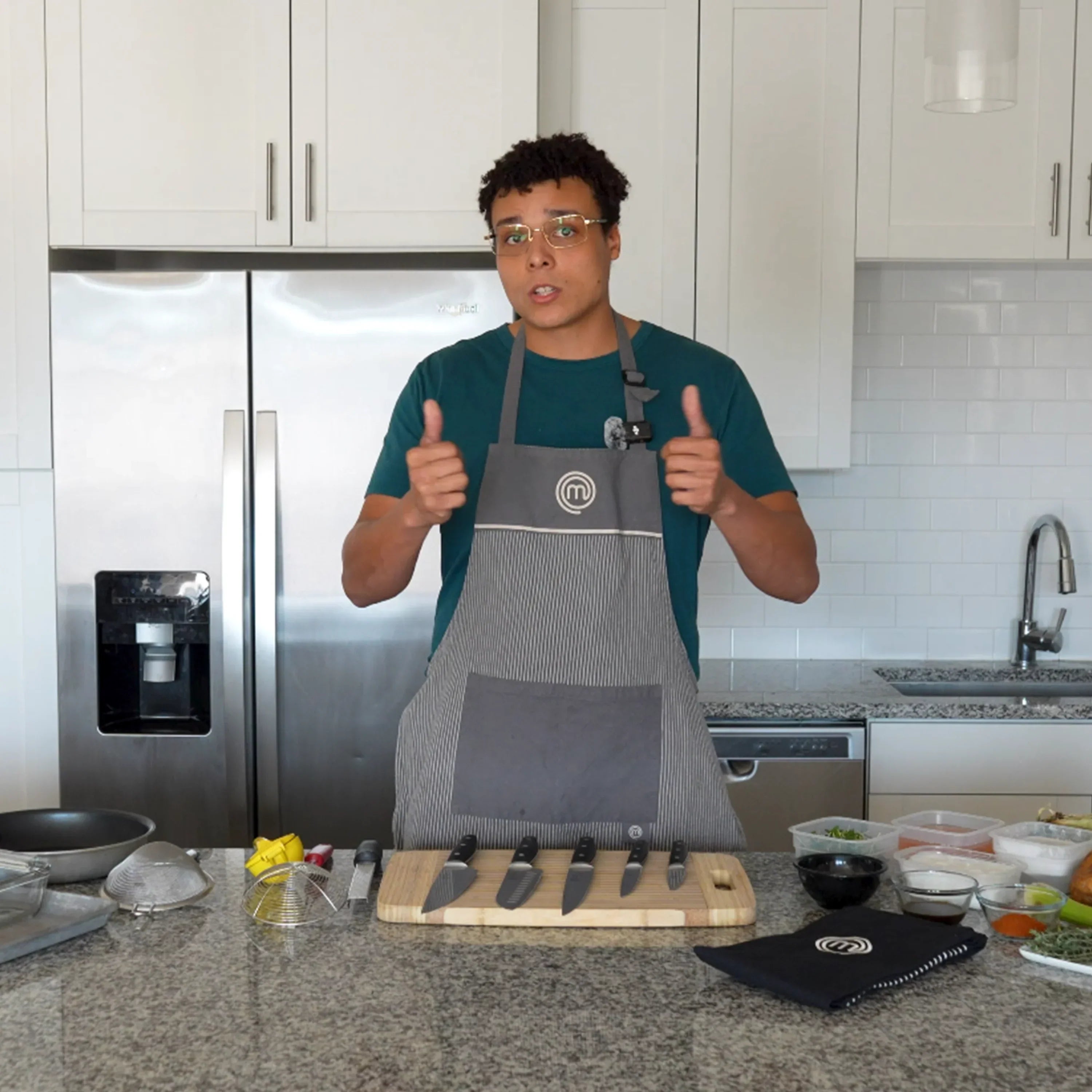 MICHAEL LEONARD SEARED SALMON – Masterchef US