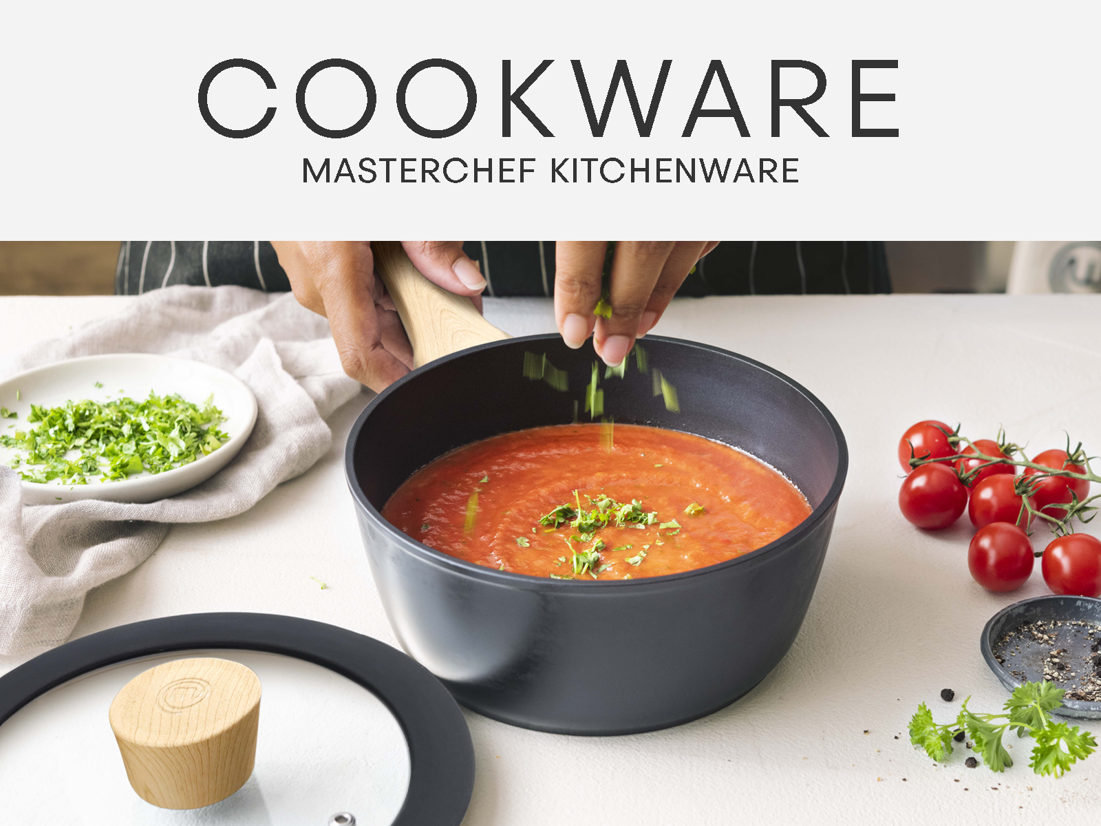 Shop MasterChef Cookware - Frying, Sauce & Casserole Pots & Pans ...