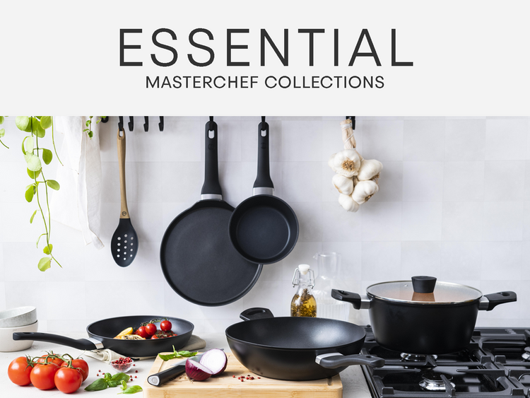 Shop MasterChef Essential Kitchen and Cookware Collection - Black ...