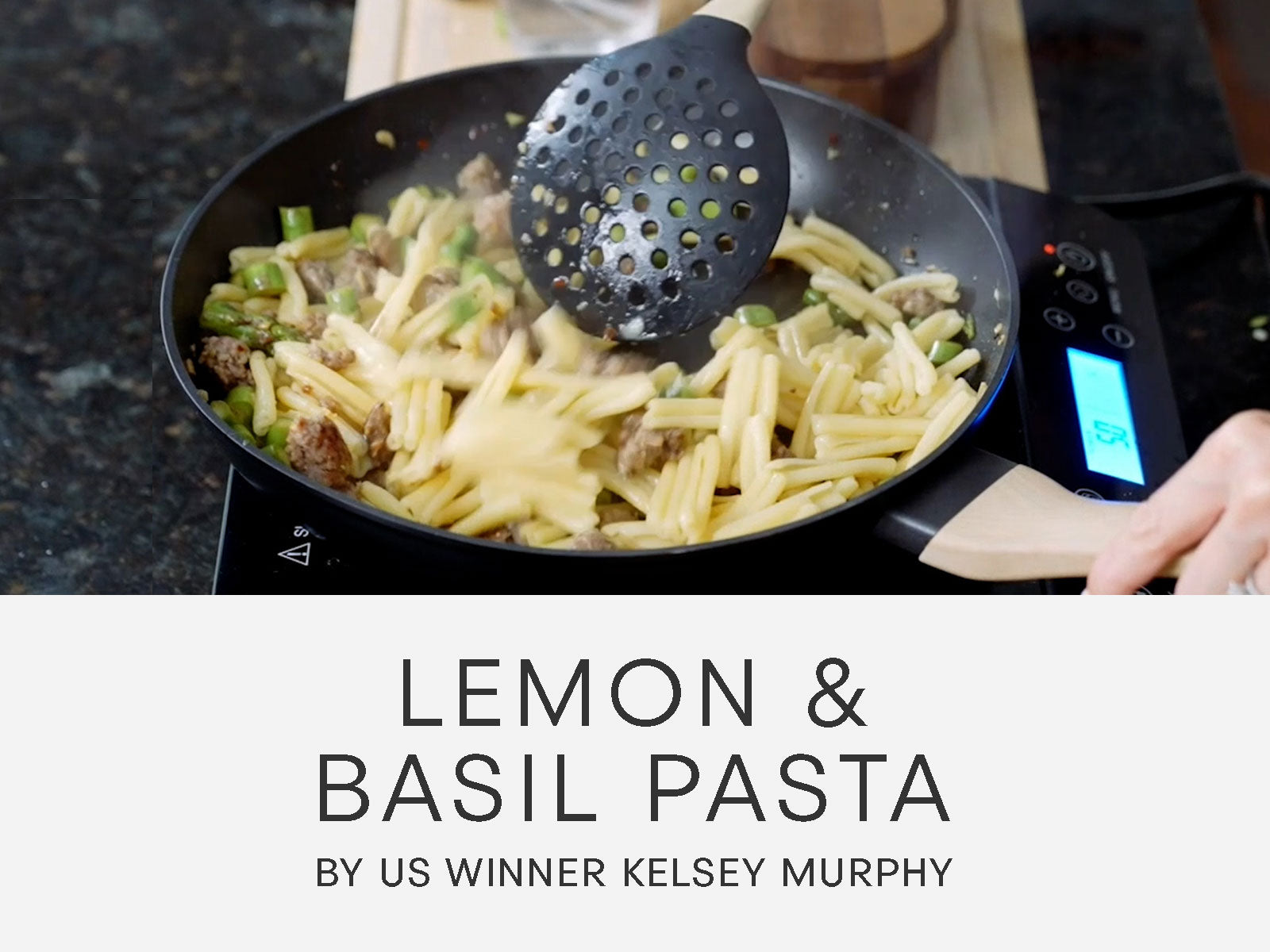 MasterChef Recipe - Kelsey Murphy's Lemon & Basil Pasta