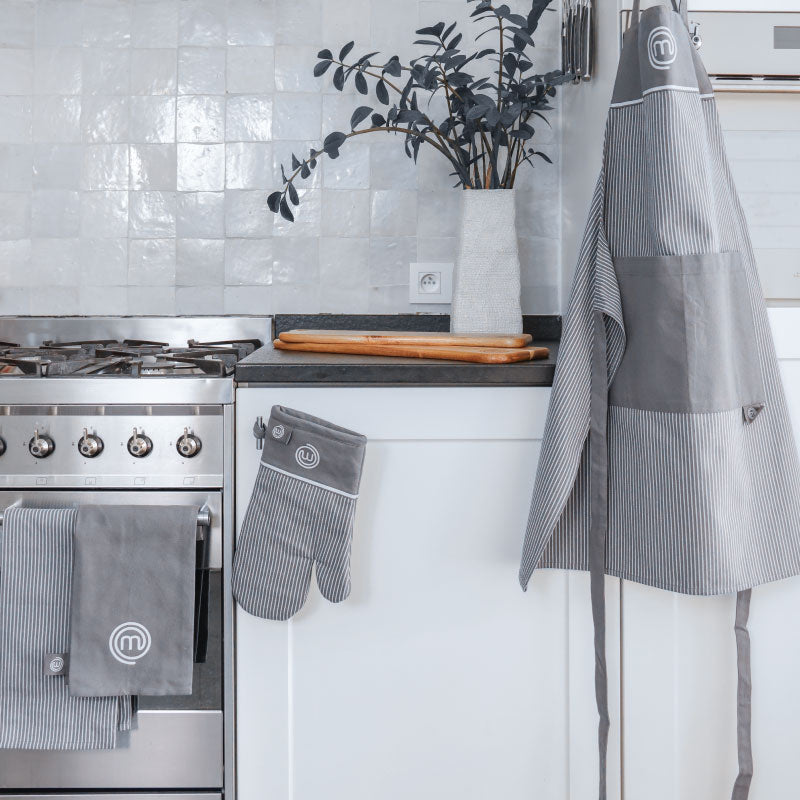US MasterChef Cotton Chef Apron - Earth Grey Collection – Masterchef US