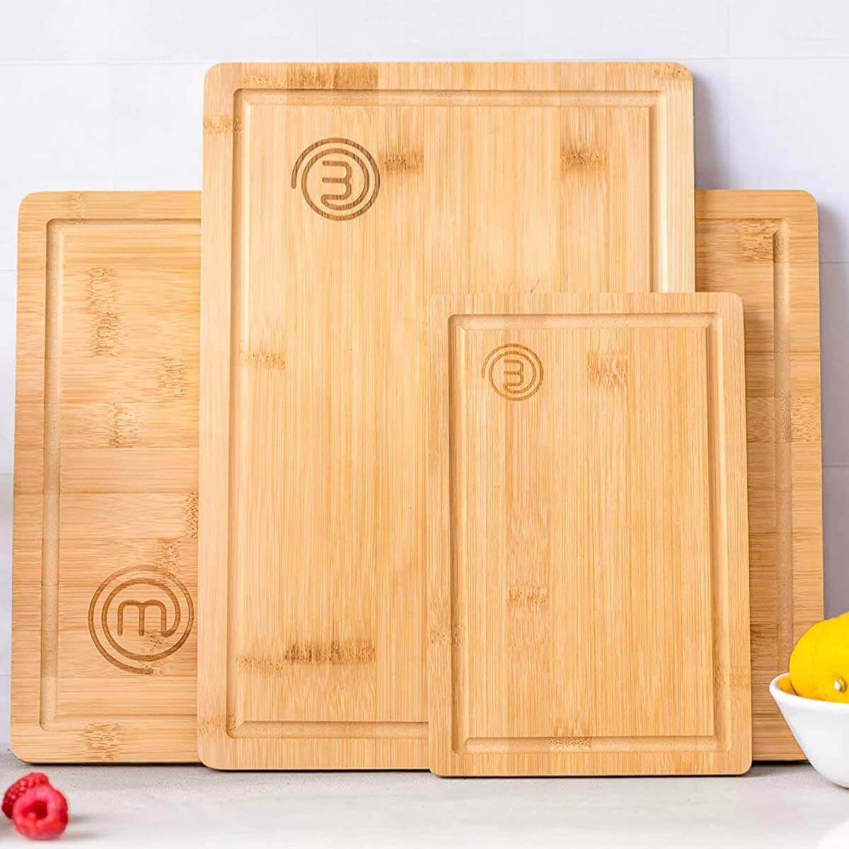 US MasterChef Cutting Boards 3pcs - Natural Collection – Masterchef US