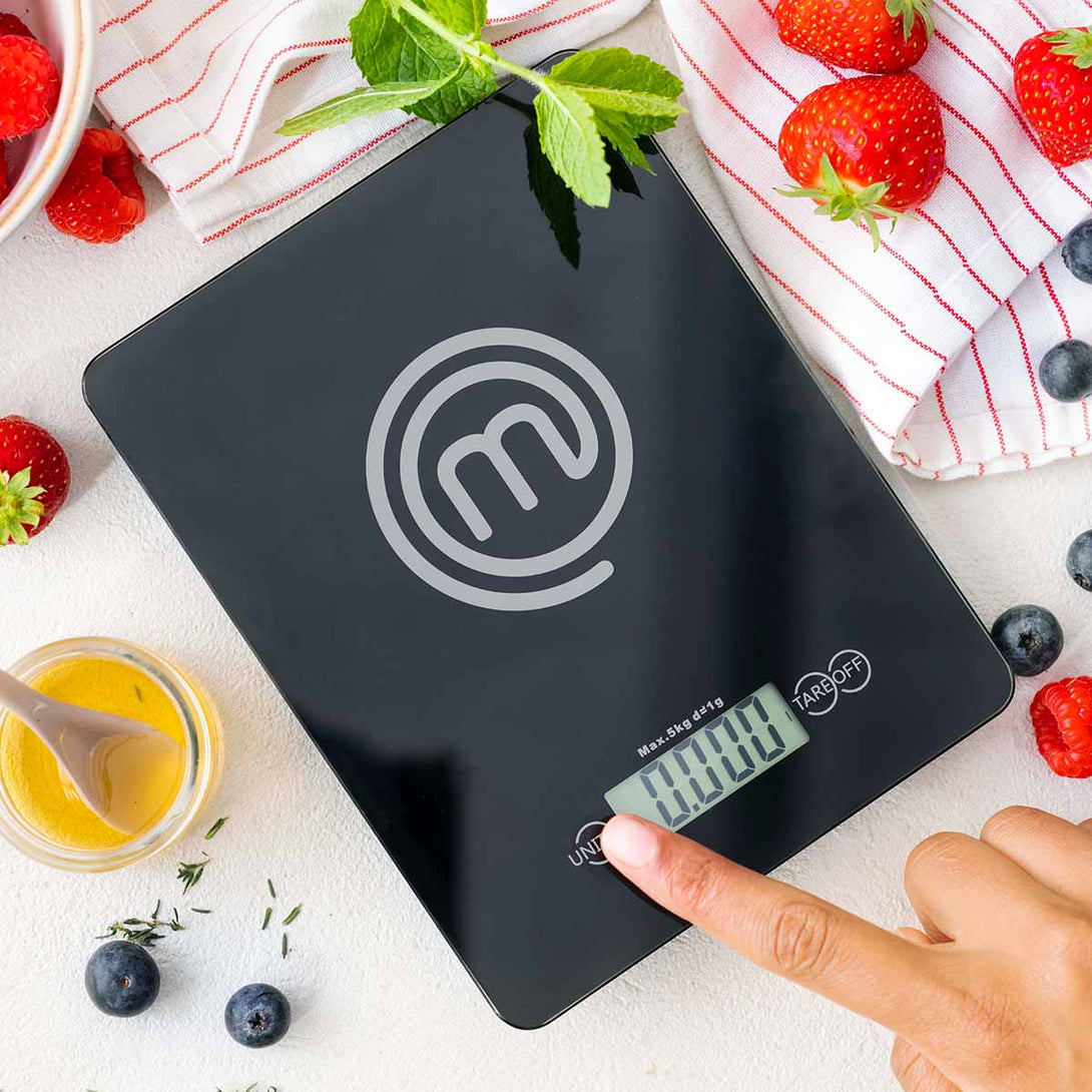 US MasterChef Digital Scales Black - Essential Collection