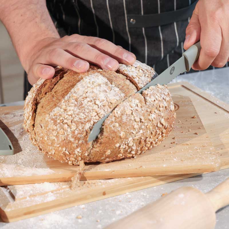 US MasterChef Logo Knives 6pcs - Earth Grey Collection – Masterchef US